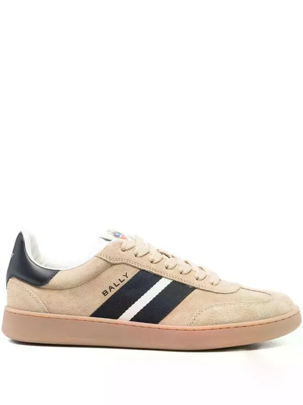 Bally Retro Crest Sneakers - Brown