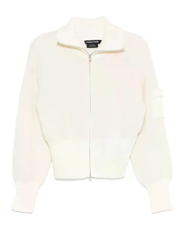 Canada Goose Zip-front Cardigan - Neutrals