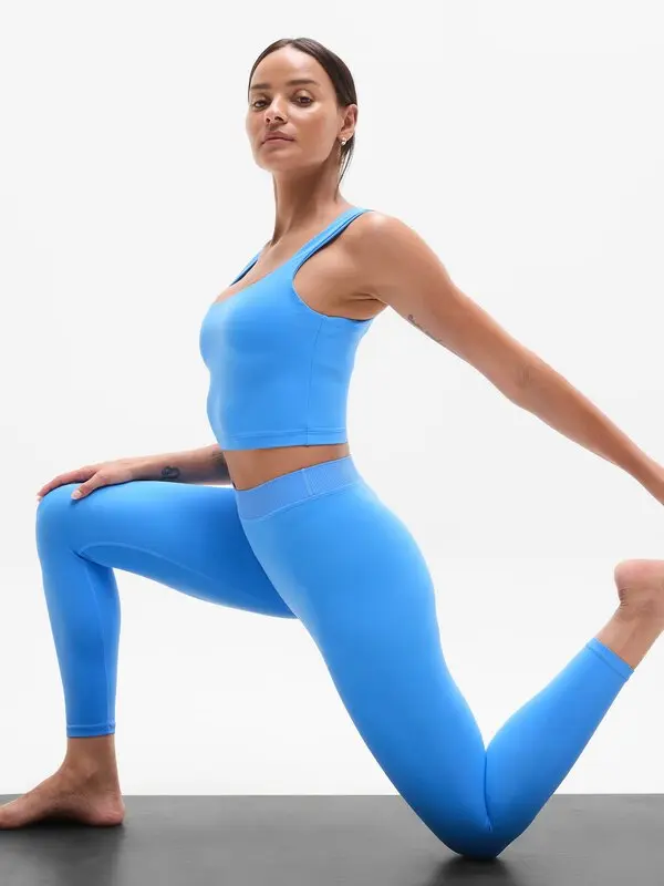 Athleta Transcend Micro Waist Legging - Cornflower