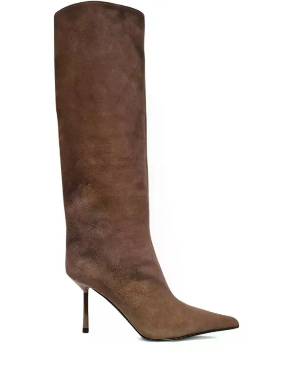 LE SILLA 80mm Bella Stiletto-heel Pointed-toe Boots