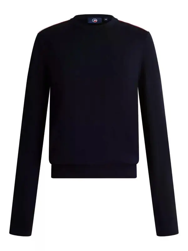 Fusalp Striped-detail Sweater - Blue