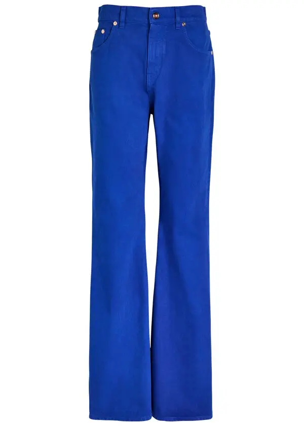 Gabriela Hearst Willa Bootcut Jeans - Blue