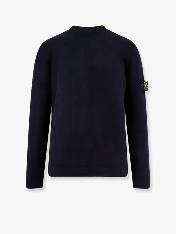 Stone Island Wool Blend Crewneck Sweater