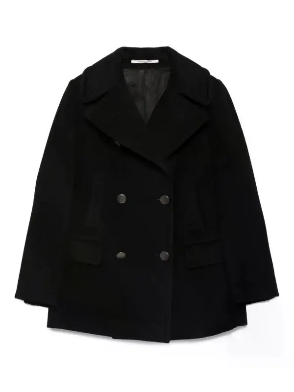 Tagliatore Double-breasted Wool Coat