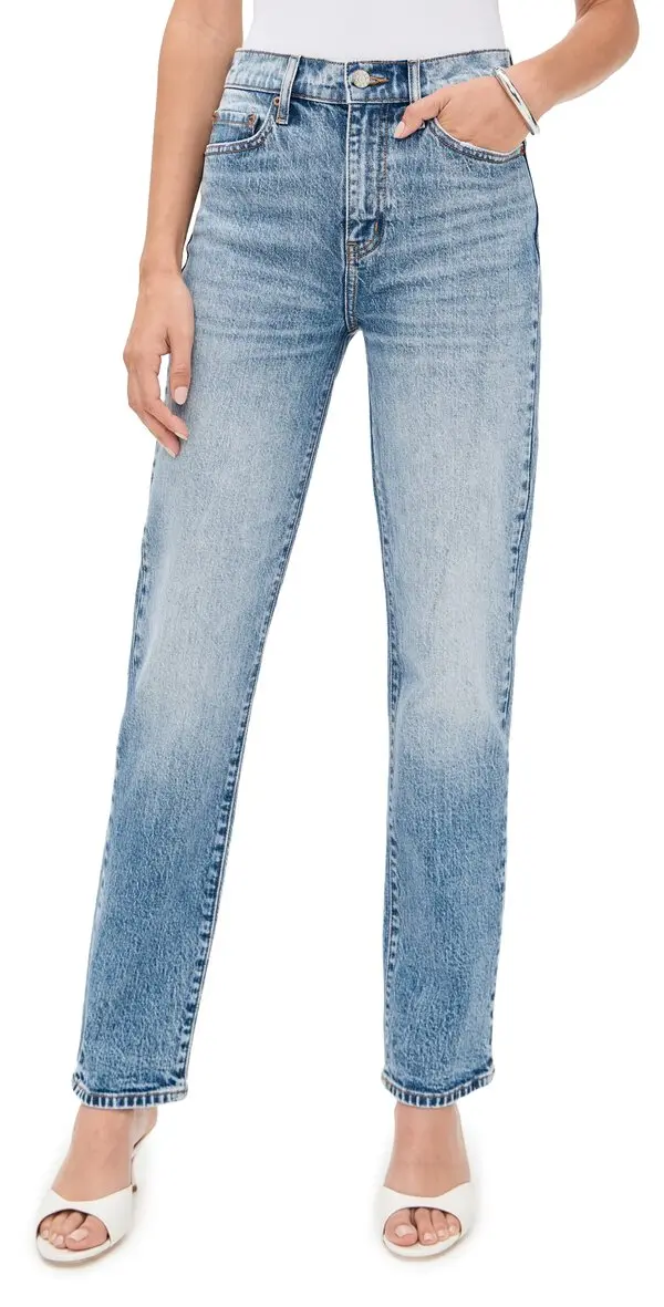 DAZE Straight Leg Denim Jeans