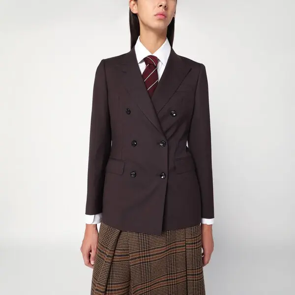 Tagliatore Wool Blend Double-breasted Jacket