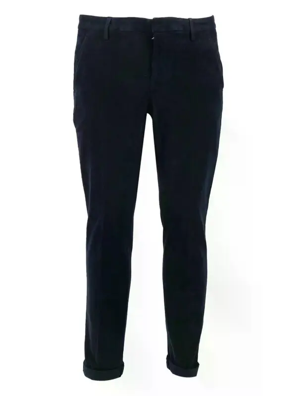 DONDUP Corduroy Straight Trousers