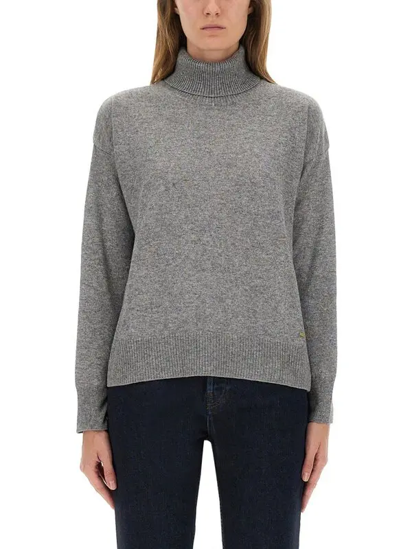 Woolrich Turtleneck Top - Grey