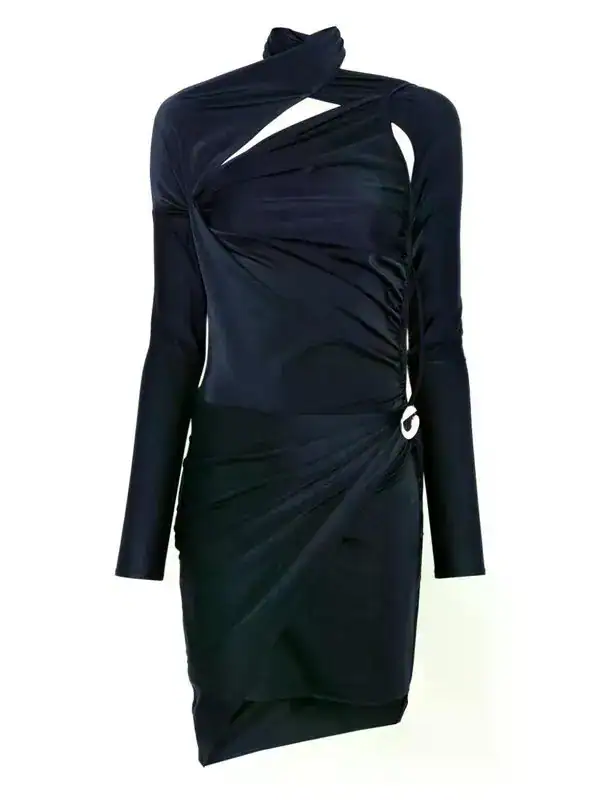 Coperni Asymmetric Twisted Dress