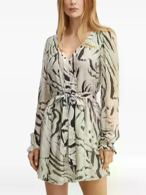 Guess Zebra-print Mini Dress