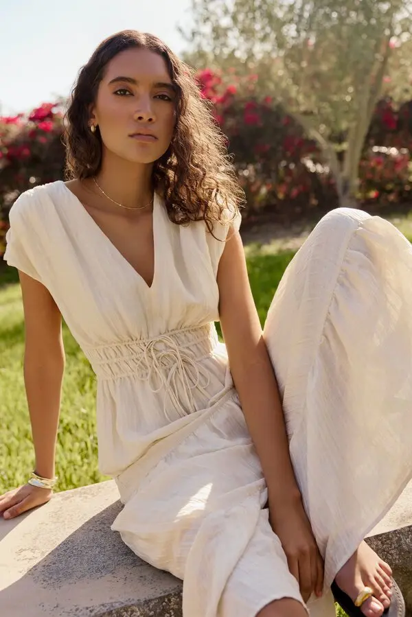 MARIE OLIVER Indy Midi Dress - Turtledove