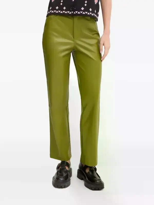 NEVER FULLY DRESSED Embroidered-pocket Trousers