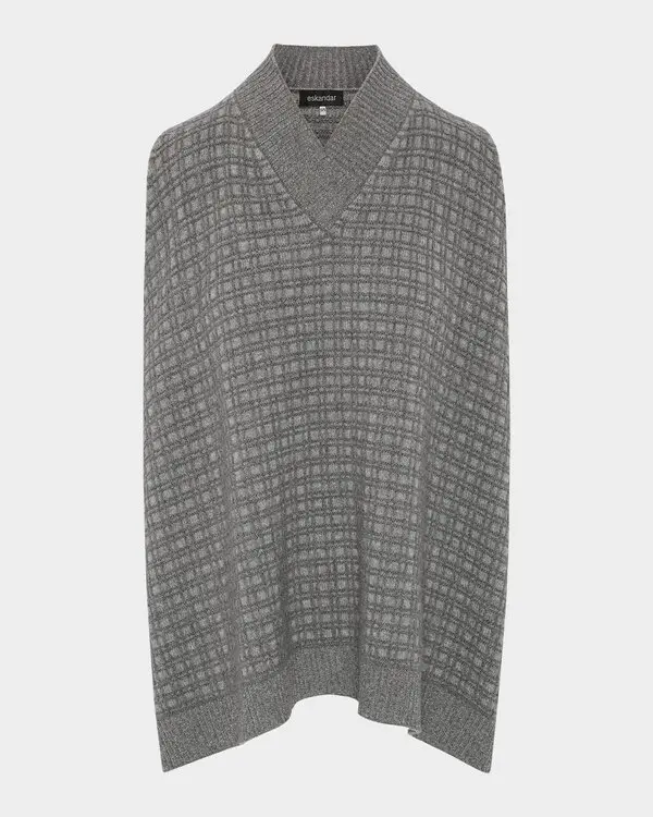 Eskandar Sleeveless Cashmere Sweater - Windsorgrey