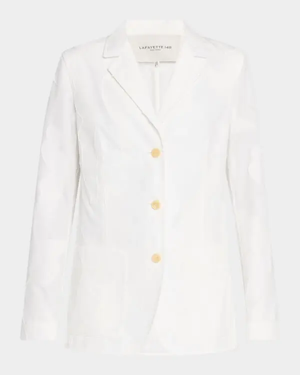 Lafayette 148 New York Fil Coupé Single-breasted Blazer