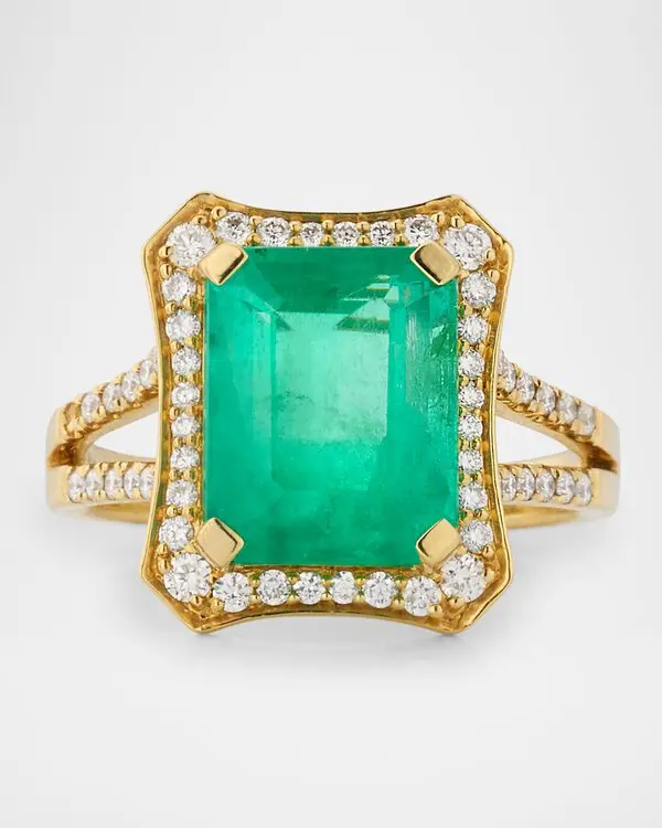 Goshwara G-one Ring - Emerald