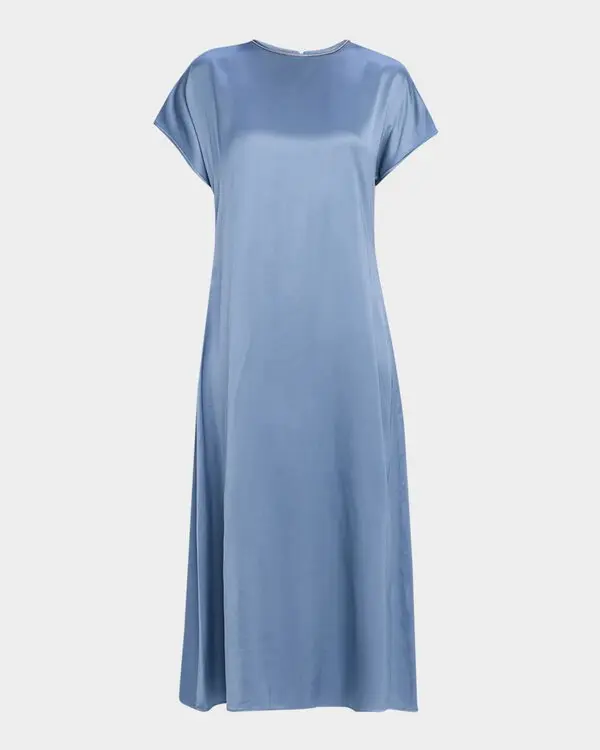 Peserico Chain-trim Midi Dress