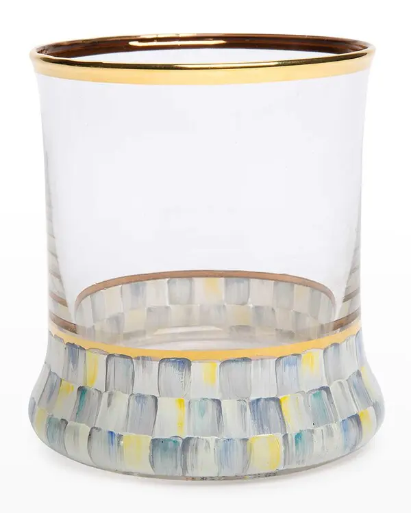 MACKENZIE-CHILDS Sterling Check Tumbler - One-color