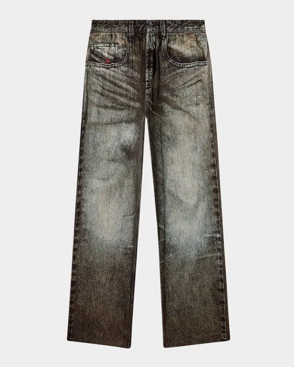 Diesel P-theck-lkct Viscose Pants