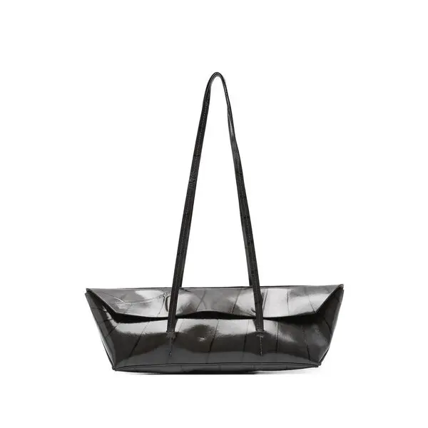 Christopher Esber Patent Leather Top Handle Bag