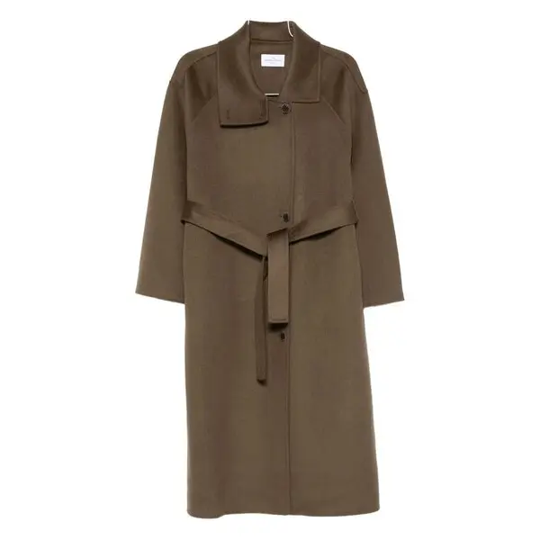 THE DYNAMIS STUDIO Belted Wool Coat
