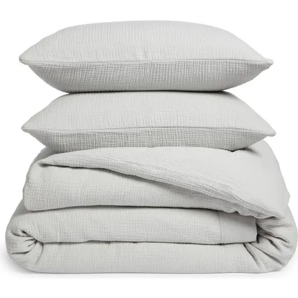 BOLL & BRANCH Dream Duvet Cover & Shams Set - Sky