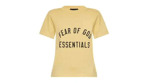 Fear Of God Essentials Triblend Crewneck T-shirt - Amber