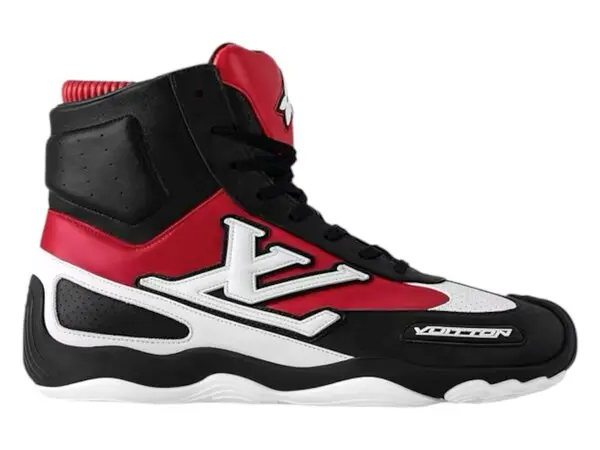 LOUIS VUITTON Footprint Racing High-top Sneaker