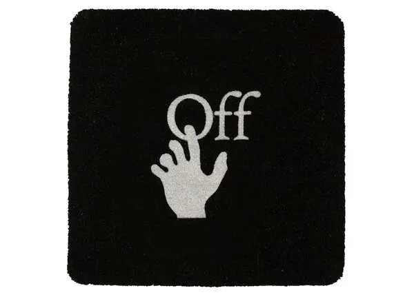 Off-White Hand Logo Doormat