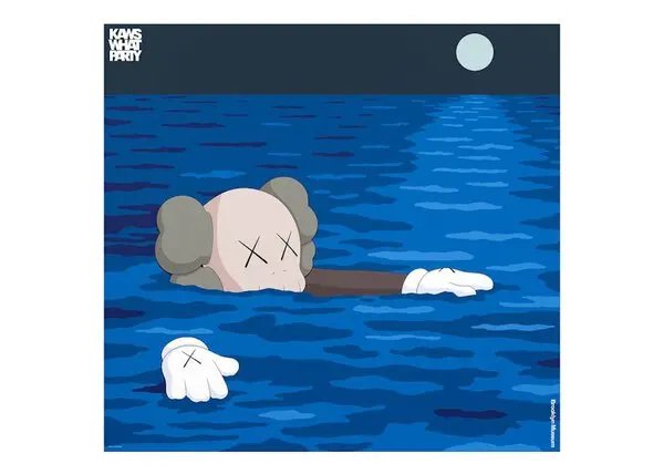 KAWS Brooklyn Museum Tide Poster