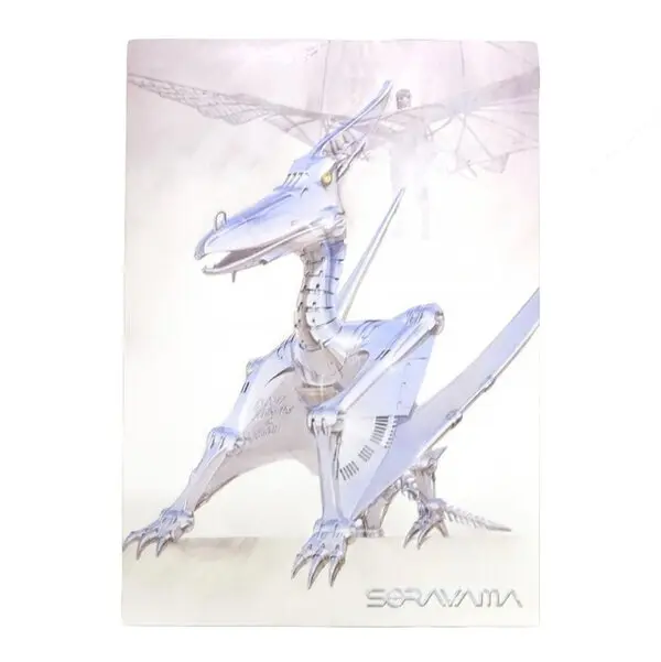 HAJIME SORAYAMA X 2g Dinosaur 5 Poster Metilic Silver