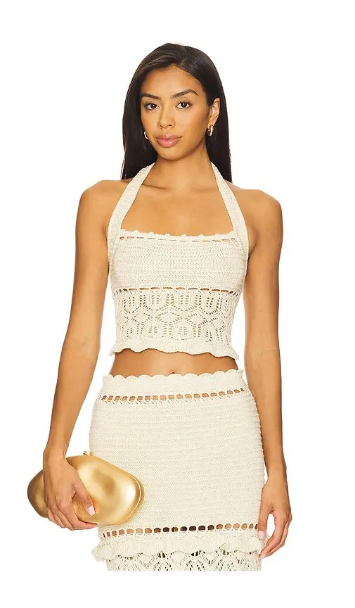 Retrofete Soliana Crochet Top