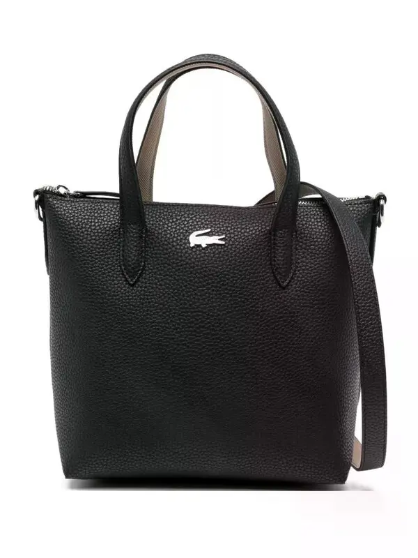 Lacoste Vertical Tote Bag - Black