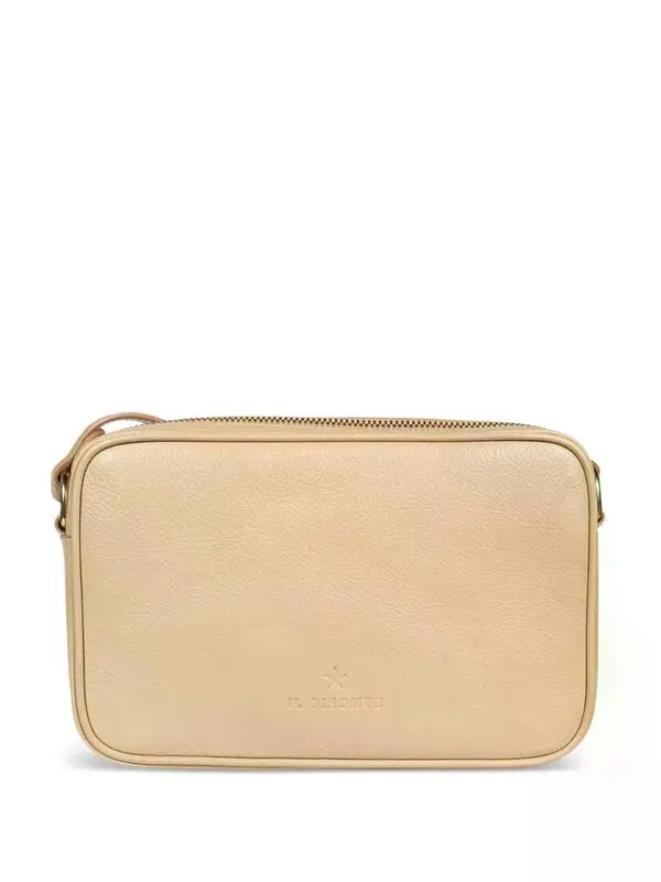 Il Bisonte Leather Cross Body Bag - Neutrals