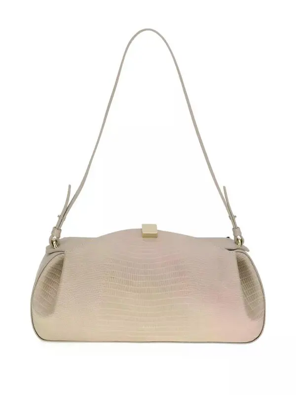 Yuzefi Embossed Leather Clutch