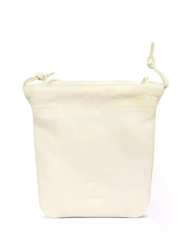Il Bisonte Leather Bucket Bag - Neutrals