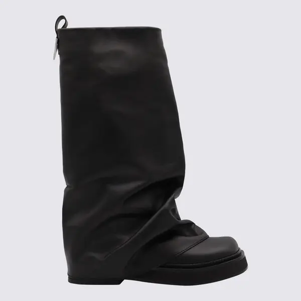 Attico Leather Boots