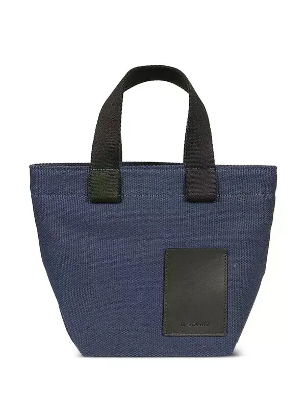 Il Bisonte Logo-patch Tote Bag - Blue