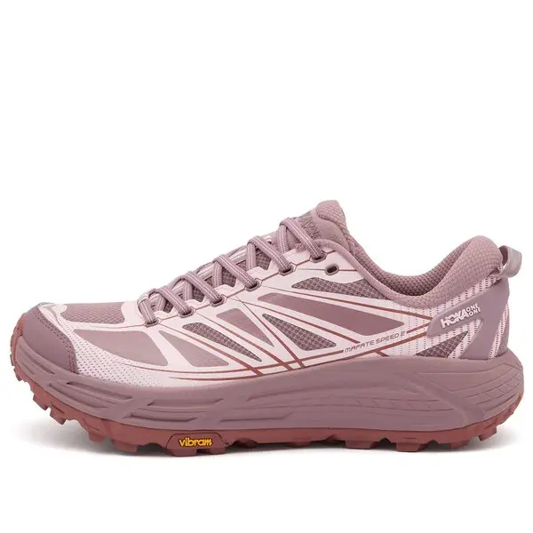 Hoka One One U Mafate Speed 2 Sneaker - Classic Mauve/carnation