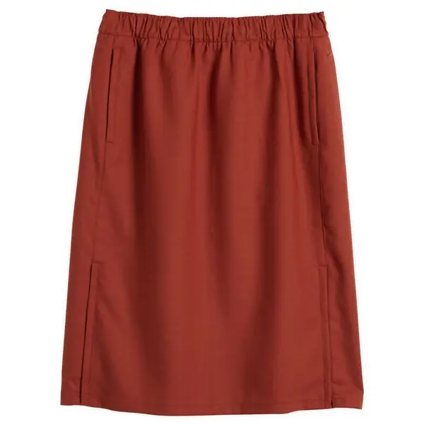 Nike Wool Classics Midi Skirt - Mars Stone
