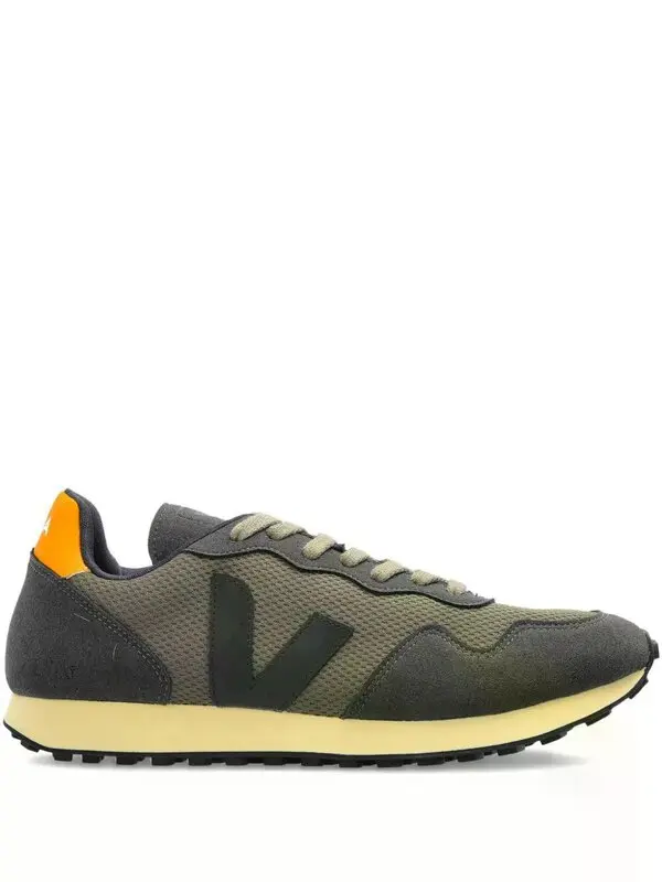 VEJA Panelled Suede Trainers