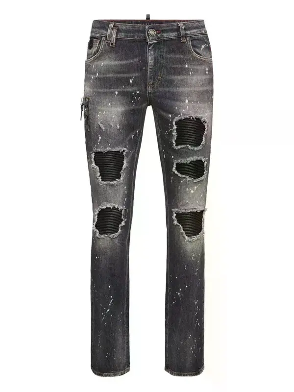 Philipp Plein Distressed Jeans