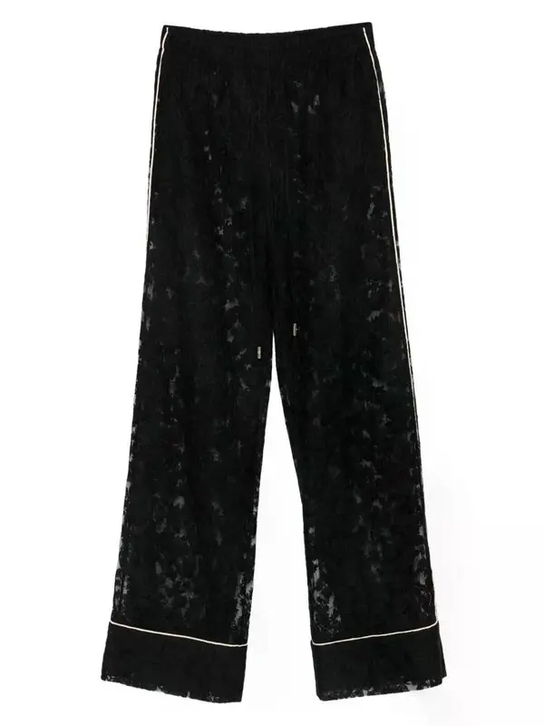 Ermanno Scervino Lace-trimmed Trousers