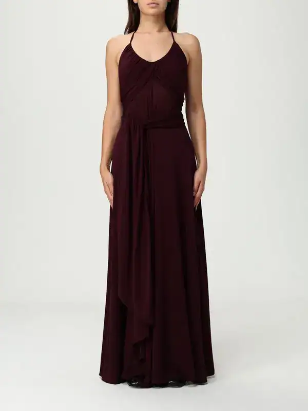 red halter neck bodycon dress Red Bodycon Dress Ruffle Halter Neck main image 1
