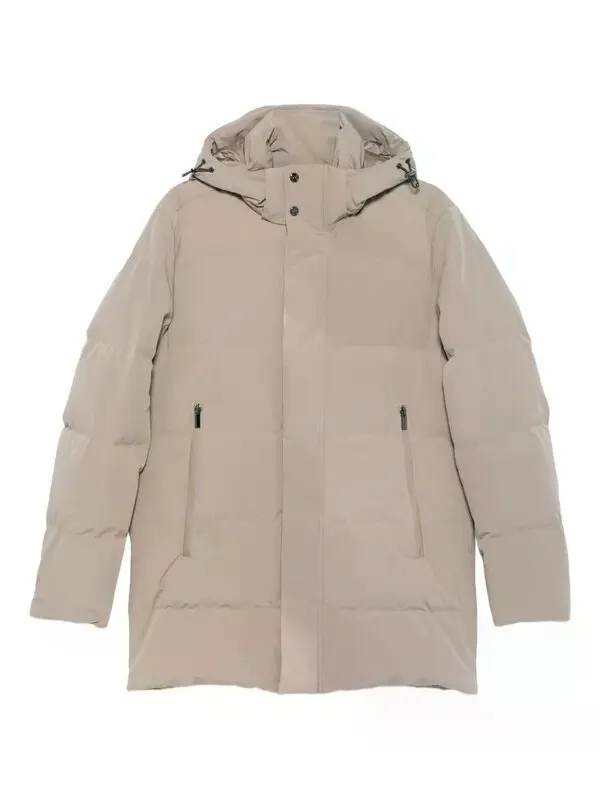 Paul & Shark Typhoon® Platinum Hooded Quilted Jacket