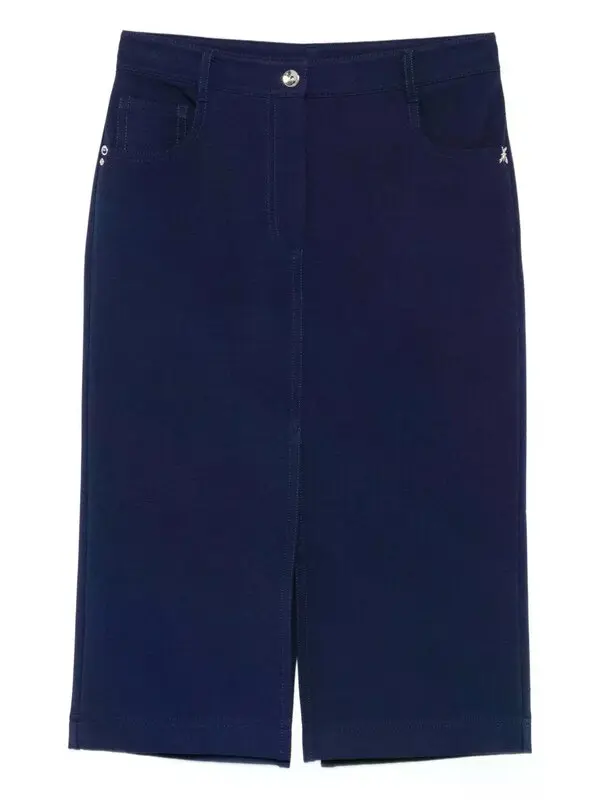 Patrizia Pepe Five-pocket Midi Skirt