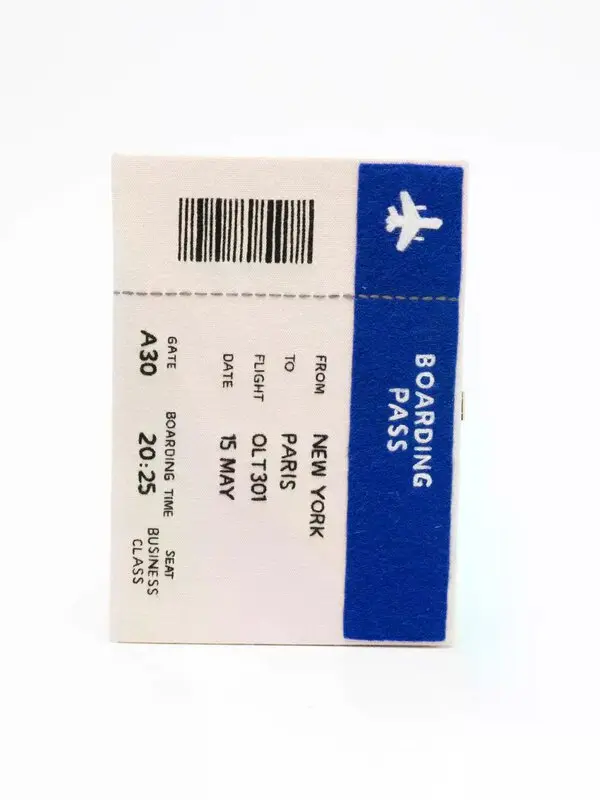 OLYMPIA LE-TAN Boarding Pass Clutch