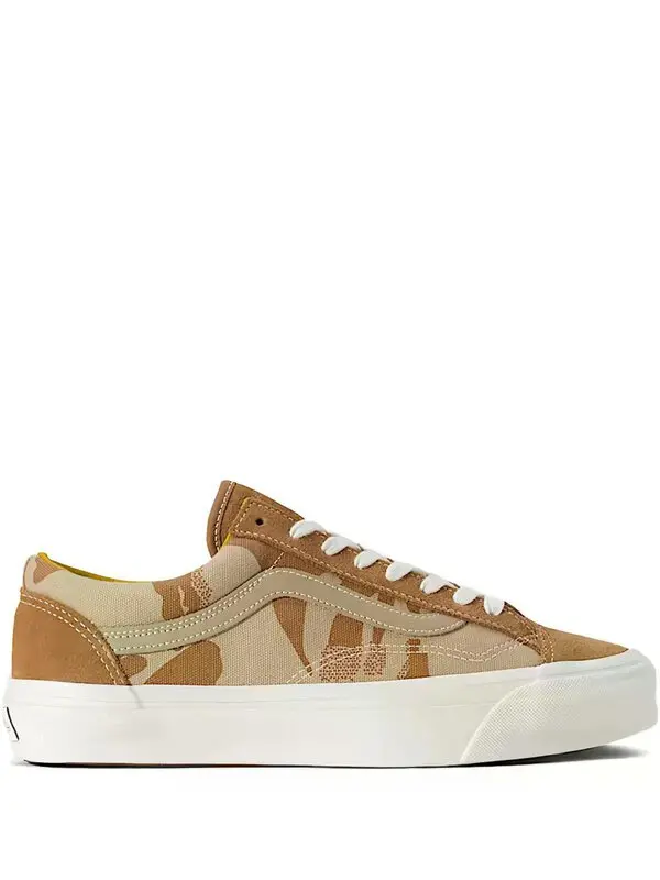 VANS Lx Old Skool Camouflage-pattern Sneakers - Brown
