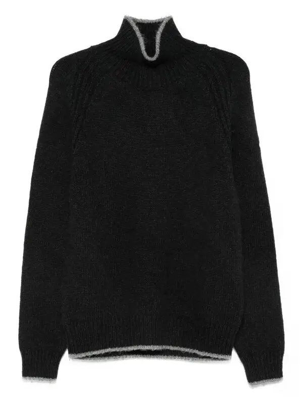 Moncler Ribbed Turtleneck Sweater