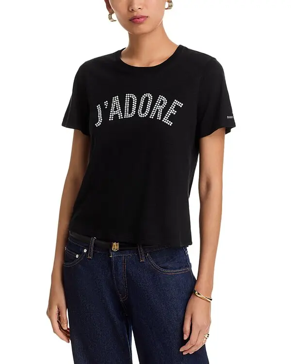Cinq À Sept Faux Pearl Tee