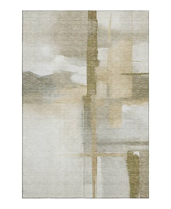 DALYN RUG COMPANY Dalyn Ravenna Washable Rn9 Area Rug, 9' X 12 - Putty